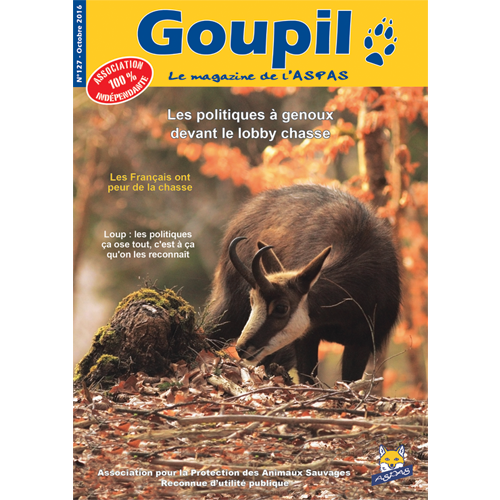 Goupil n°127 - Octobre 2016 • ASPAS